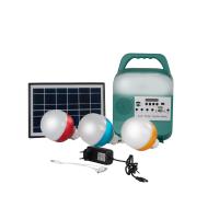 China Pure White LED Bulb Solar Panel Energy System 37*31.5*55.5CM for sale