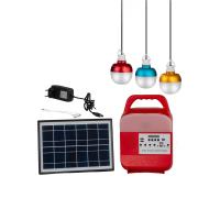 China CB CE Home 5W*3PCS LED Solar Light Kits For Aquaculture Farm for sale