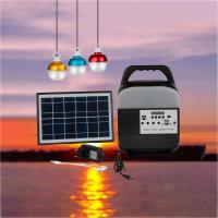 China 8000mah 5W 6V Portable Solar Camping Light For Garage for sale