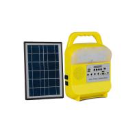 China Led 5W 6000mah Solar Panel Energy System For Mobile Phones for sale