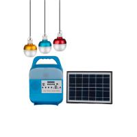 China Portable Rechargeable USB Charging Solar Powered Emergency Indoor Light For Home Use Solar LED Emergency Light for sale