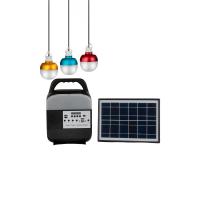 China API ISO 5W LED Bulbs Plastic Solar Light Kits For Home for sale