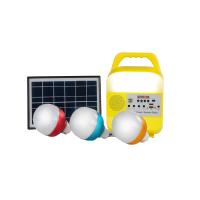 China API ISO 5W LED Bulbs Plastic Solar Light Kits For Home for sale