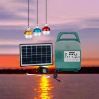 China Waterproof Luminous RED Led Light Solar Emergency Charging Lamp Solar Light With USB Charger for sale