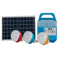 China Garden 8000mah 9W*3PCS Solar Light Kits With FM Radio for sale
