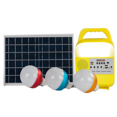 China 5W*3PCS LED 8000mah Portable Solar Camping Light For Tents Yurts for sale
