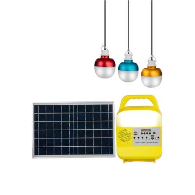 China IP55 6V 8000mah Portable Solar Lighting Kits For Garage for sale