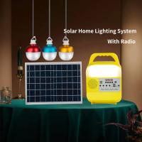 China 5W*3PCS LED 8000mah Portable Solar Camping Light For Tents Yurts for sale