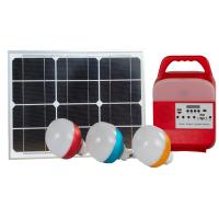 China ISO 15W Solar Power Bank LED Lights Mono Crystalline Cell Off Grid Solar Lighting Kit for sale