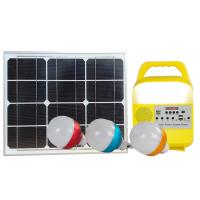 China ABS 3 Bulb Solar System for sale