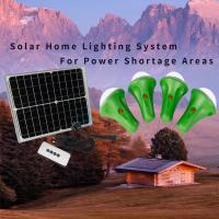 China 4*50PCS LED 5200mah Li Battery Solar Garden Light With Phone Charger for sale