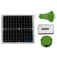 China 10% 50% 100% Brightness Solar Powered Led Bulb Shacks Huts Garage Solar Light for sale