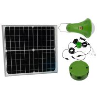 China Monocrystalline Solar Panel Energy System 25W 11V Portable Solar Home Lighting System for sale