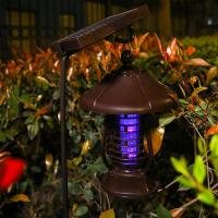 China CE CCC 3000Mah Lithium Battery Solar Mosquito Lamp For Killing Flies for sale