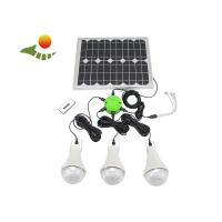 China ODM Dimmable 3pcs*3W LED Solar Emergency Lights 5200mah For Universities for sale