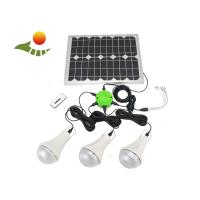 China 5200mah Li Battery Solar Home Lighting System With 3PCS 3W Bulbs for sale