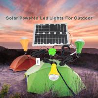 China OEM 20 Watt Portable Small Solar Powered Led Lamps For Backyard for sale
