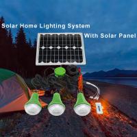 China ODM Dimmable 3pcs*3W LED Solar Emergency Lights 5200mah For Universities for sale