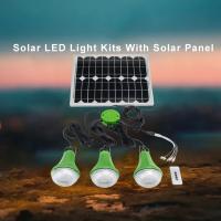 China 3pcs*3W Solar Powered Led Wall Light With Phone Charger for sale