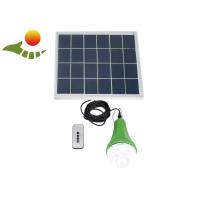 China Portable Led Lamps 2600mah Solar Panel Energy System For Homes for sale