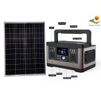 China 120W LiFePO4 Portable Solar Generators 1000 Life Cycle Solar Home Lighting System for sale