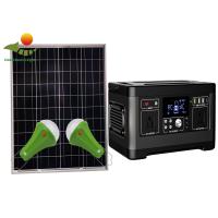 China LED Control Panel Li Battery Portable Solar Generators For Camping for sale