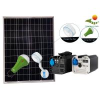 China 99.9% MPPT 500W Small Portable Solar Power Generator With Solar Panel for sale