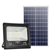 China 30000H 200W 300W ABS LED Solar Flood Light Outdoor Projector Lighting for sale
