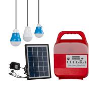 China 4 PCS Portable Solar Light Kits For Home Lighting Led Lights for sale