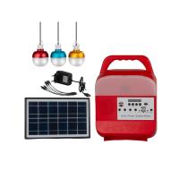 China 8000mah Solar Energy Lighting System Portable Solar Panel Kit for sale