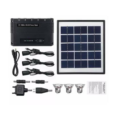 China Outdoor Lighting Solar Light Kits With 3 PCS LED Bulbs for sale