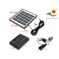 China Outdoor Lighting Solar Light Kits With 3 PCS LED Bulbs for sale