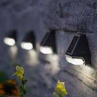 China 3000mah Battery Solar Wall Light Outdoor Portable For Home Lighting for sale