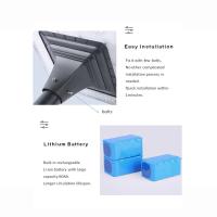 China LED Solar Garden Light Pole Posts Lamps OEM Solar Pillar Street Light for sale