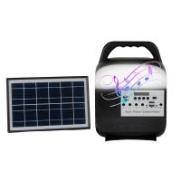 China 8000mah Portable Solar Camping Light 3PCS LED Solar Panel Lighting Kits for sale