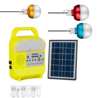 China 3PCS LED Solar Panel Lighting Kits Solar Emergency System SRE685 for sale