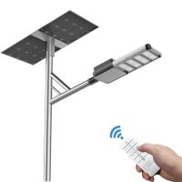 China Super Bright Led Light Remote Control PIR Motion Sensor Outdoor Solar Wall Light Solar Street Light for sale