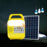 China Solar Home Lighting System With Solar Panel 3PCS LED Solar Bulbs Kits for sale