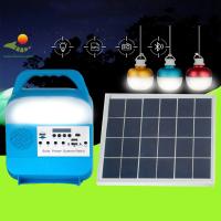 China IP65 Waterproof Solar Emergency Alarm Light 8000mAh With Motion Sensor for sale