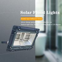 China RGB Led Solar Flood Light 200w 300w 500w 800w Solar Building Light for sale