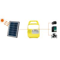 China 10w Solar Home Lighting System With Radio FM Bluetooth Speaker Charger for sale