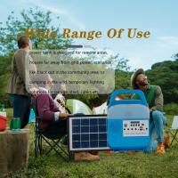 China 8000mah Solar Rechargeable Camping Light With MP3 Radio for sale