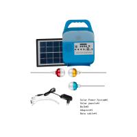 China 8000mah Solar Rechargeable Camping Light With MP3 Radio for sale