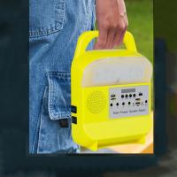 China Portable Power Station Electric Power Generator Electricity Generation Led Light Duty Power Station Solar Generator for sale