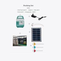 China Solar Camping Household Charging Emergency Light With Radio for sale