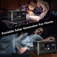 China 500W Portable Solar Power Station Kits With On Board Charging Micro Inverter for sale