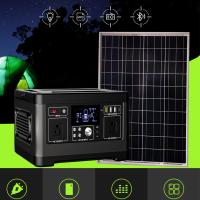 China 500W Portable Solar Power Station Kits With On Board Charging Micro Inverter for sale