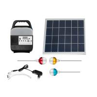 China Portable 9W / 6V Solar Power Home Lighting System 8000Mah Energy Saving Light for sale