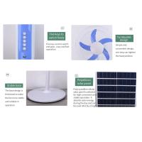 China 15W Home Battery Operated Fans Rechargeable Standing Fan for sale