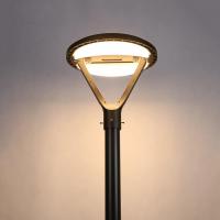 China Hot Sell Decorative Gate Pillar Light Power Item Lighting Outdoor LED Solar Garden Light for sale